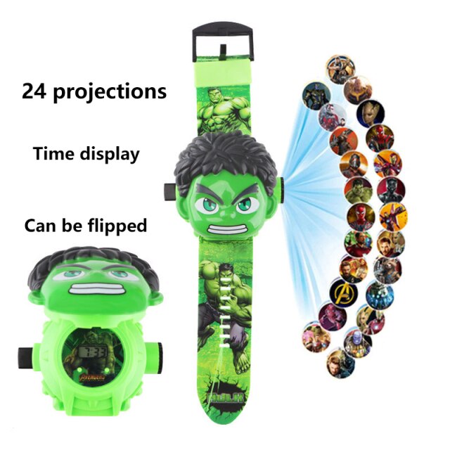 Anime Paw patrol Toys Digital Watch Projection 24 Style Cartoon ...