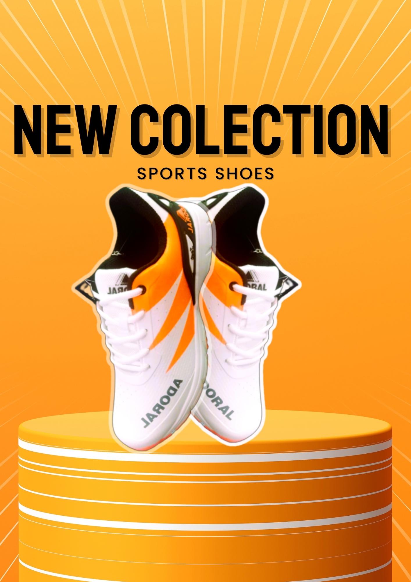 ADORAL SPORTS SHOES WHITE BLUE COLOUR | Daraz.pk