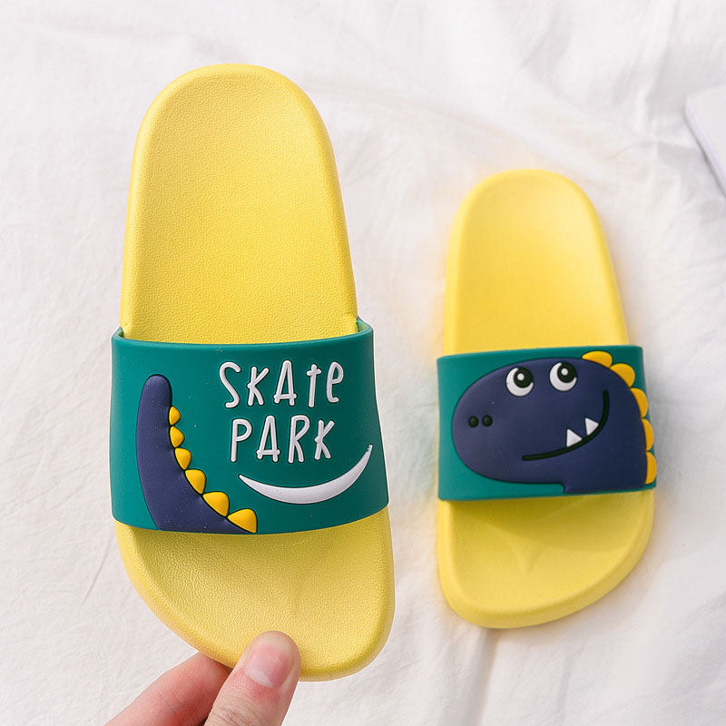 Skate Park Kids Slippers- High Quality House Slippers for Boys and ...