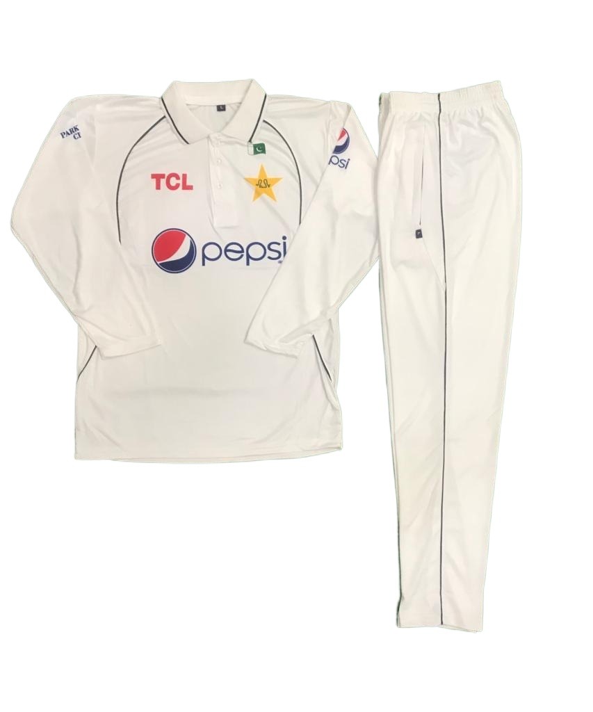 Pakistan, White Full Kit with White Shirt and White Trouser for Men ...