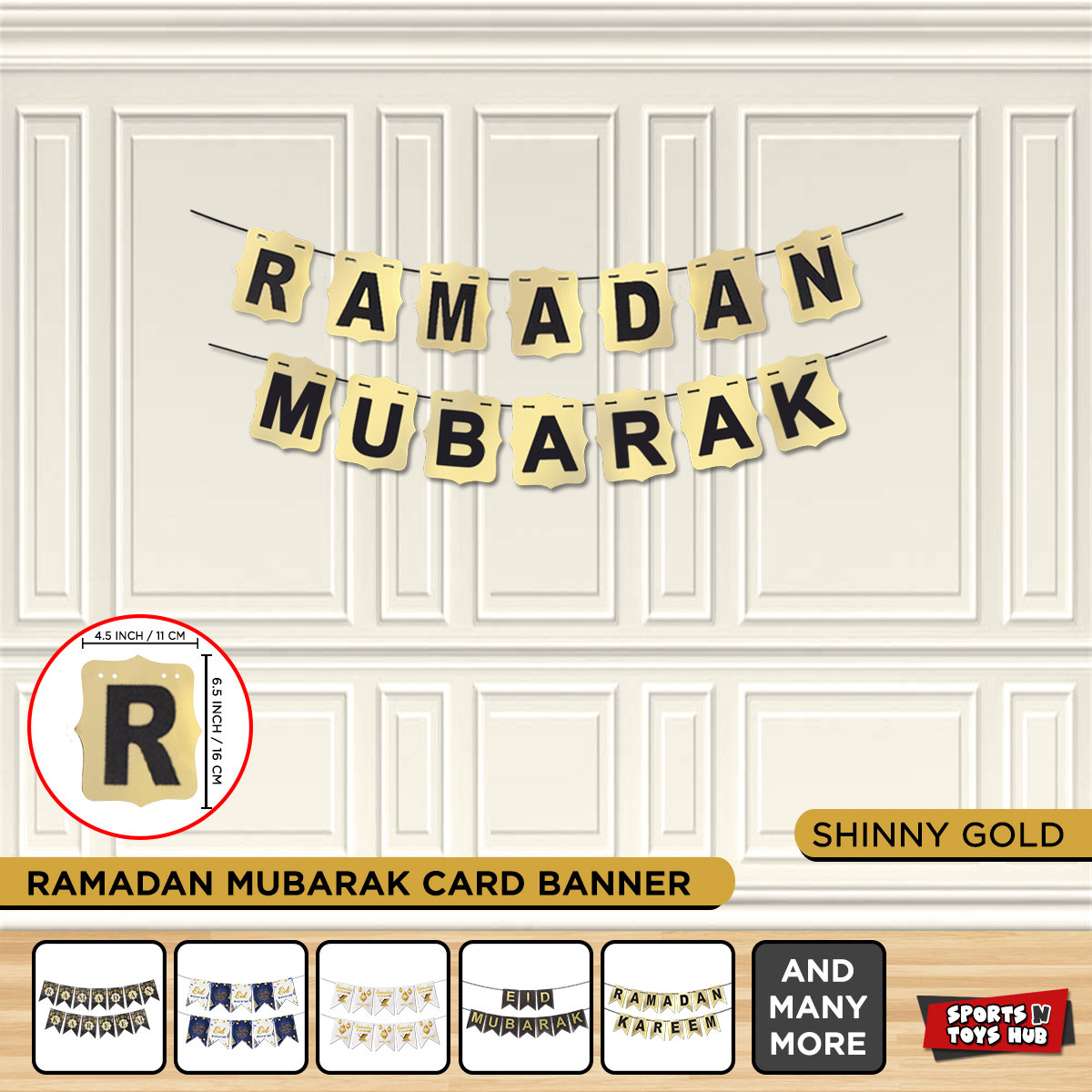 Ramadan Mubarak Card Banner Collection, Ramazan Kareem Decorations ...