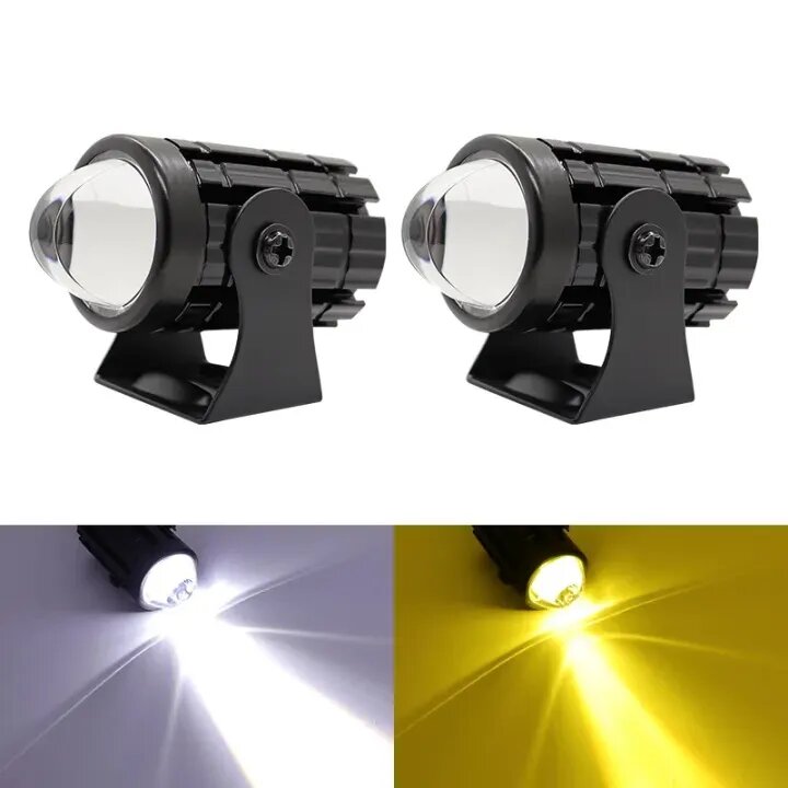 (1pcs) New Mini Driving Fog Light for All Motorcycle, Cars, Jeep(1pcs ...