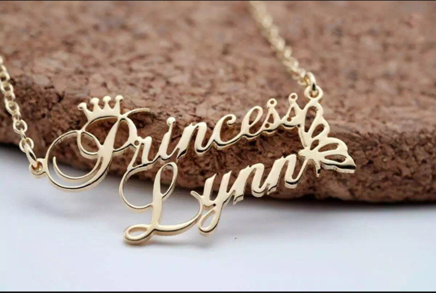18k Gold plated Customized Trendy Locket Chain / Necklace with Your ...