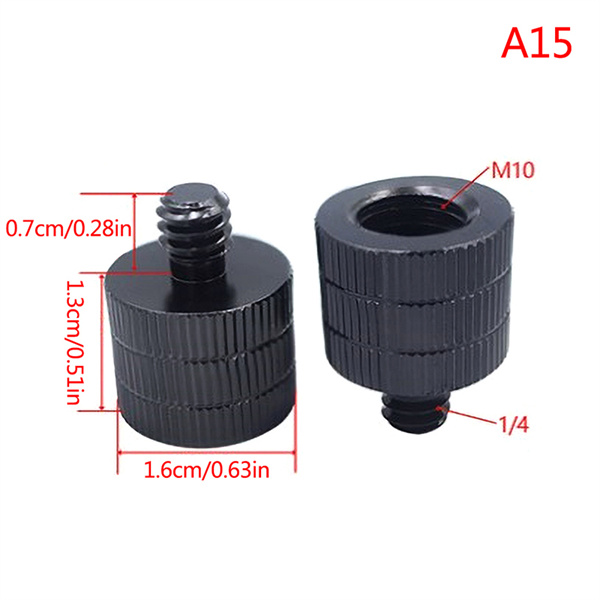 1/4 to M4 M5 M6 M8 M10 Conversion Screw 3/8" Male to Female Thread ...