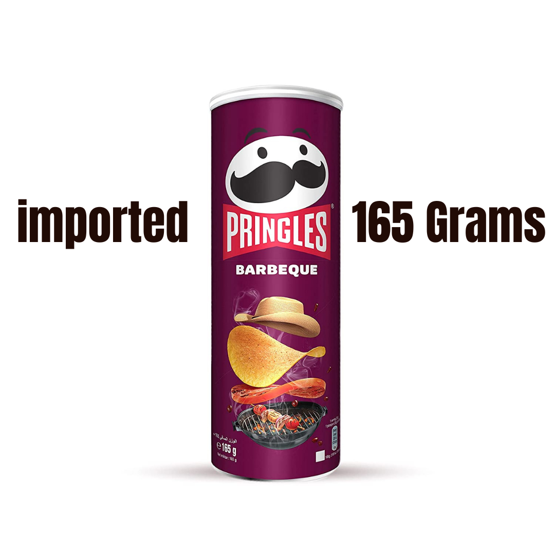 Pringles BARBEQUE Potato Chips 165 Grams (Imported) | Daraz.pk