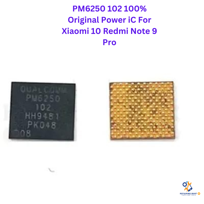 PM6250 102 100% Original Power iC For Xiaomi 10 Redmi Note 9 Pro | Daraz.pk