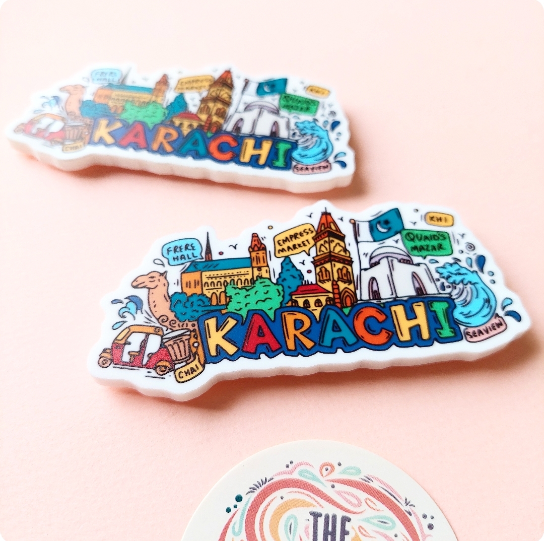 Fridge Magnets, Set of 2, 3, 4 or 5 Karachi, Lahore, Hunza, Islamabad ...