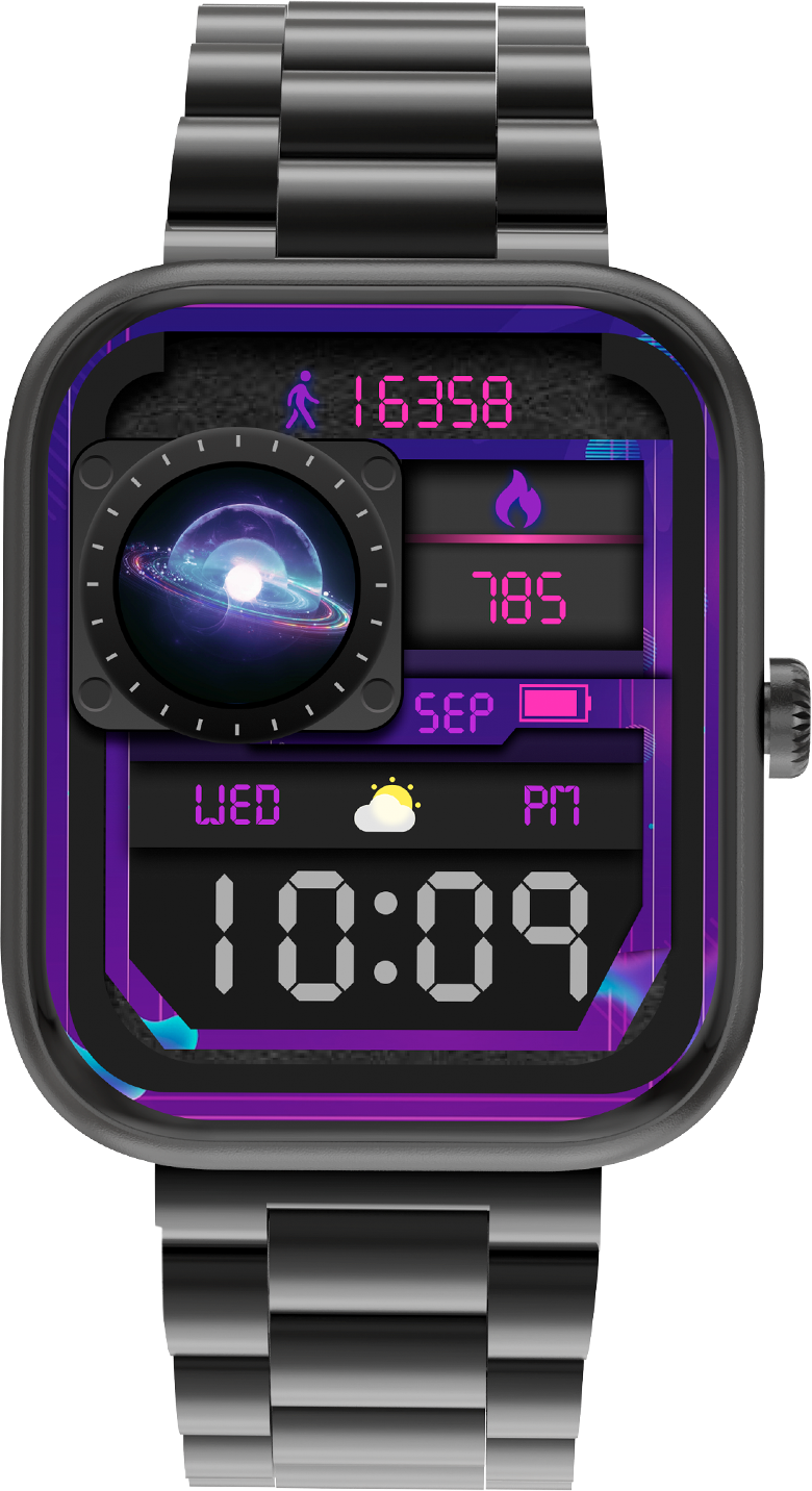 Zero® Meta Smart Watch | 1.32” LCD Display, Bluetooth Calling, 150 ...