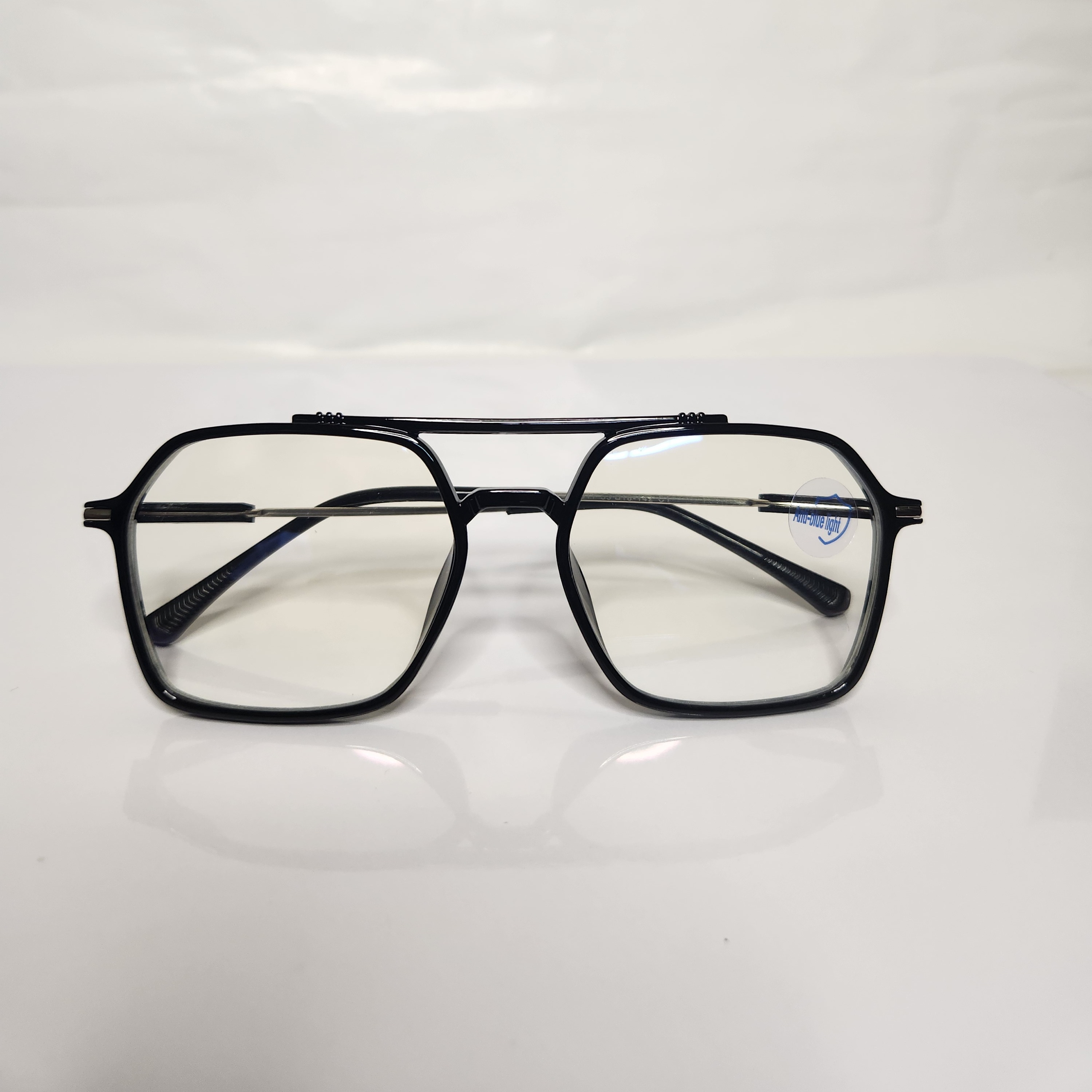 Anti Blue light UV Ray Eyeglasses - Square Men Anti Blue Light glasses ...