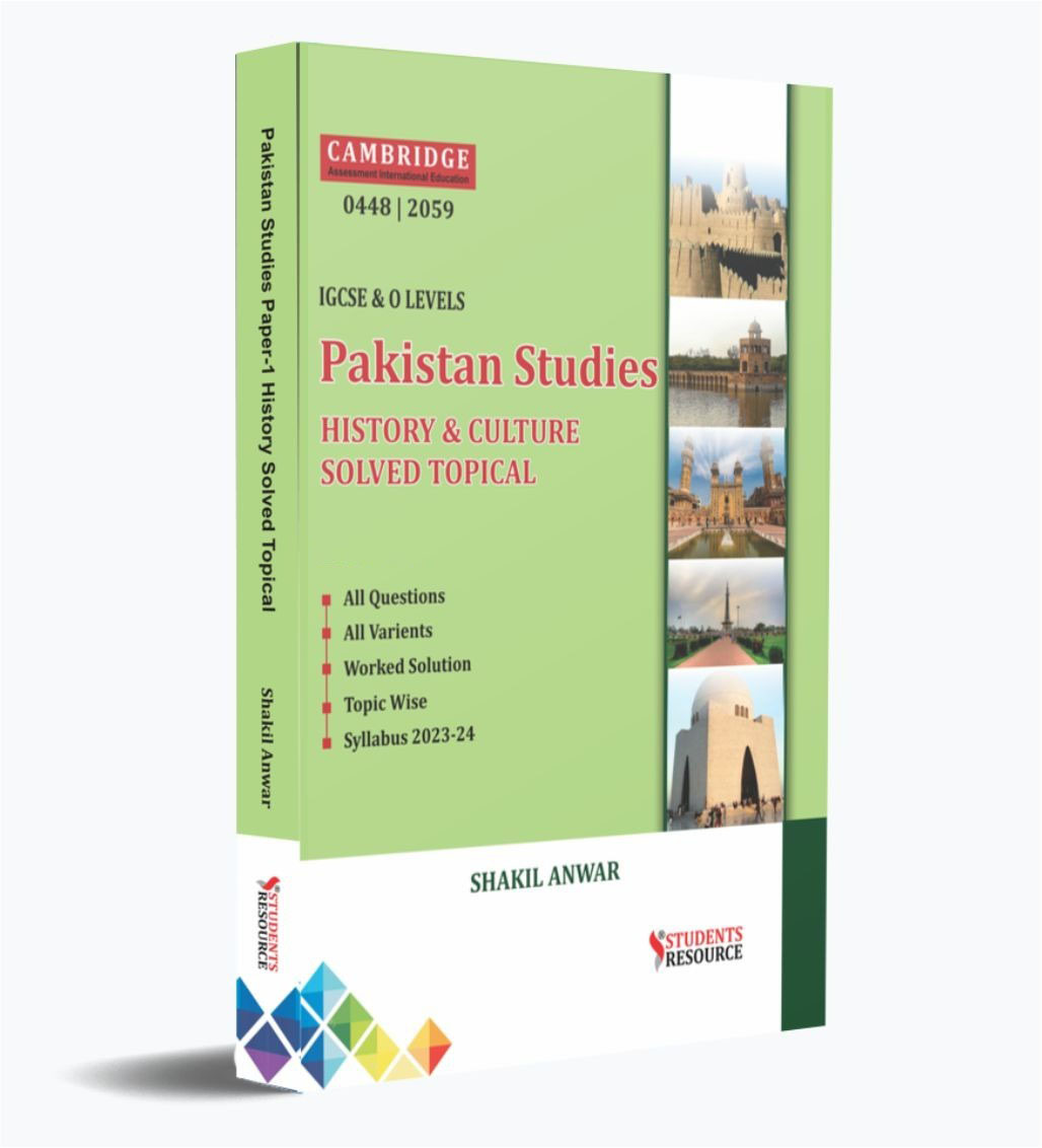 O Level Pakistan Studies Geography Topical Solved 2017 By