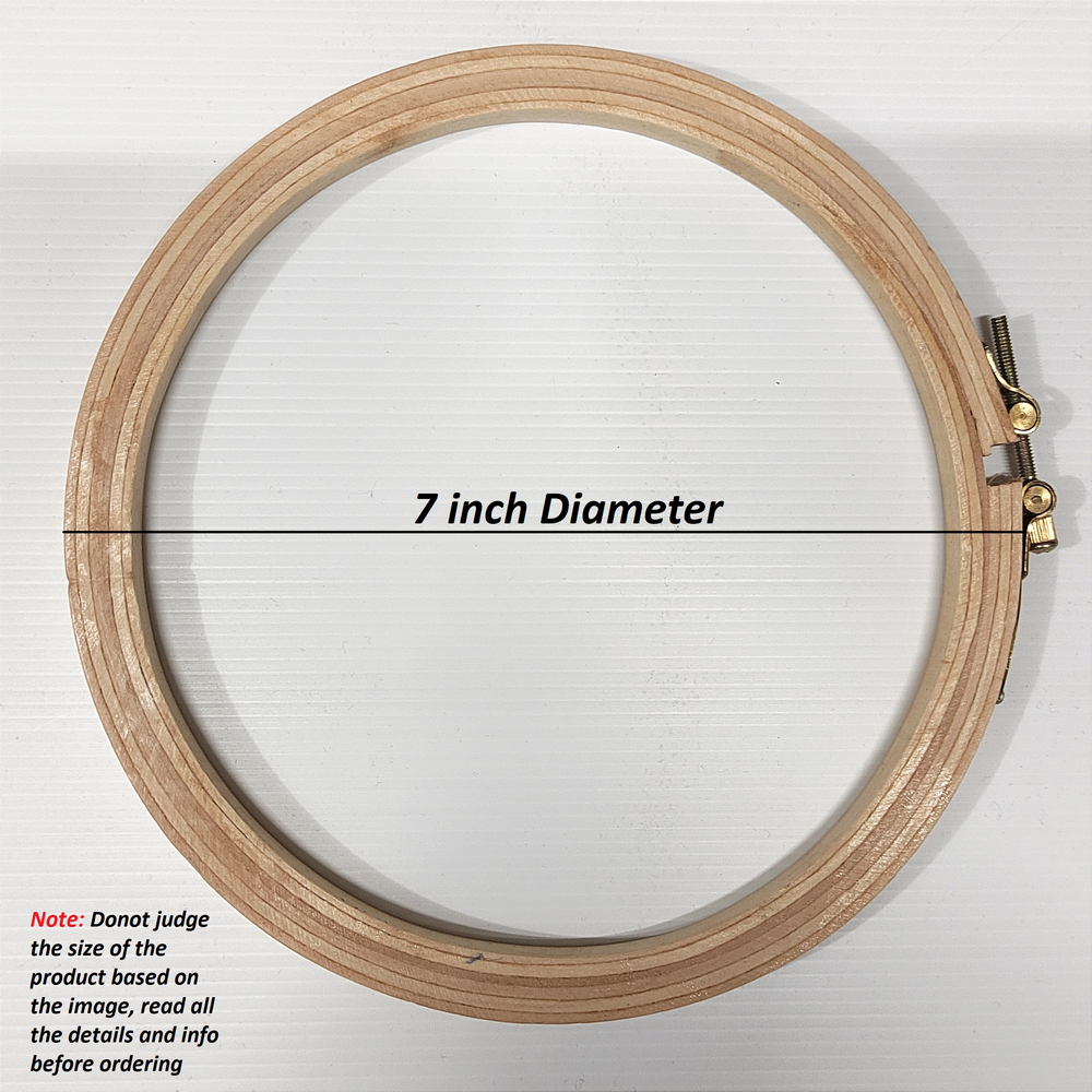 High Quality Wooden Frame Finished Hoop for Embroidery and Decorations ...