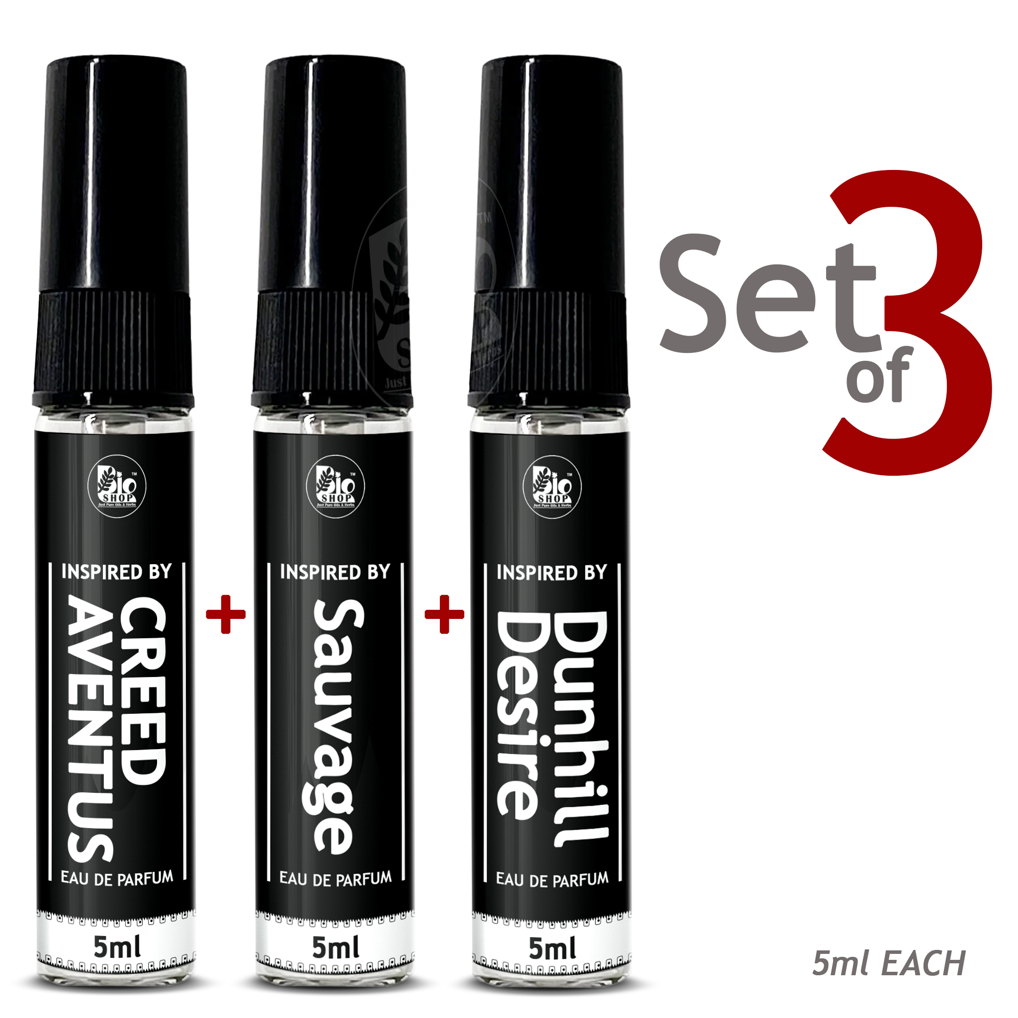 Set of 3 Perfumes Tester Spray | Long Lasting Fragrance for Men | Daraz.pk