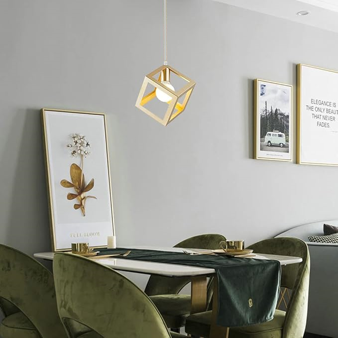Multi colour Square Cube Hanging Light | Ceiling Light | Pendant Lamp ...