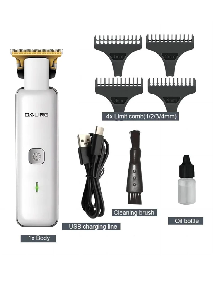 Original DALING PROFESSIONAL DL1570 Rechargeable Hair Cutting Shaver ...