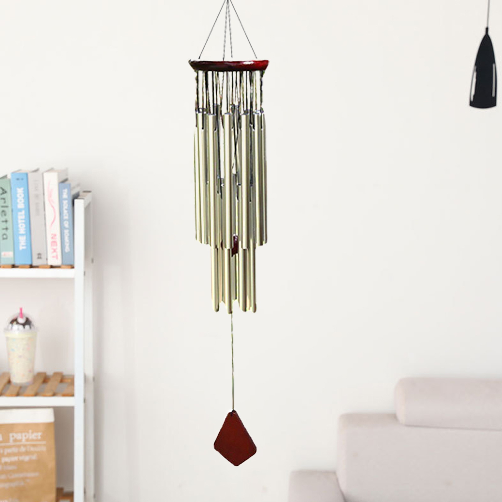 Wind Bell Eco-friendly 20 Tubes Soothing Melodic Wind Chime Pendant ...