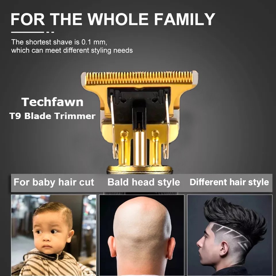 Techfawn T9 Rechargeable Electric Hair Clipper Cutting Machine ...