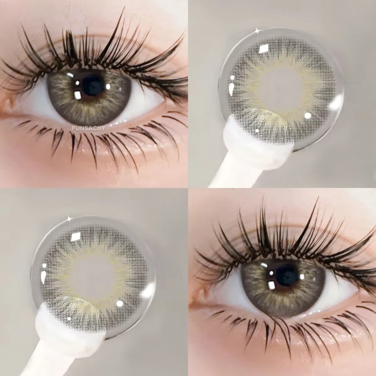 Color lens Eye Contact Lenses With Container + free water kit ...
