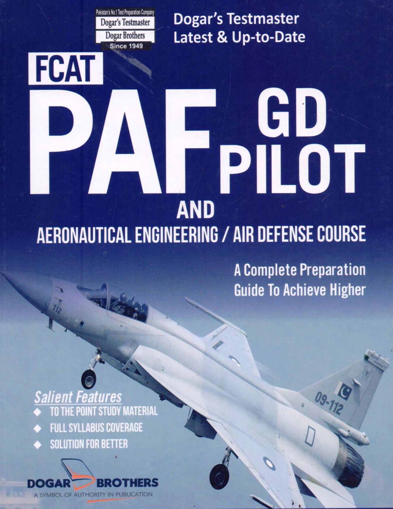 PAF GD Pilot And Aeronautical Engineering A Complete Preparation Guide ...
