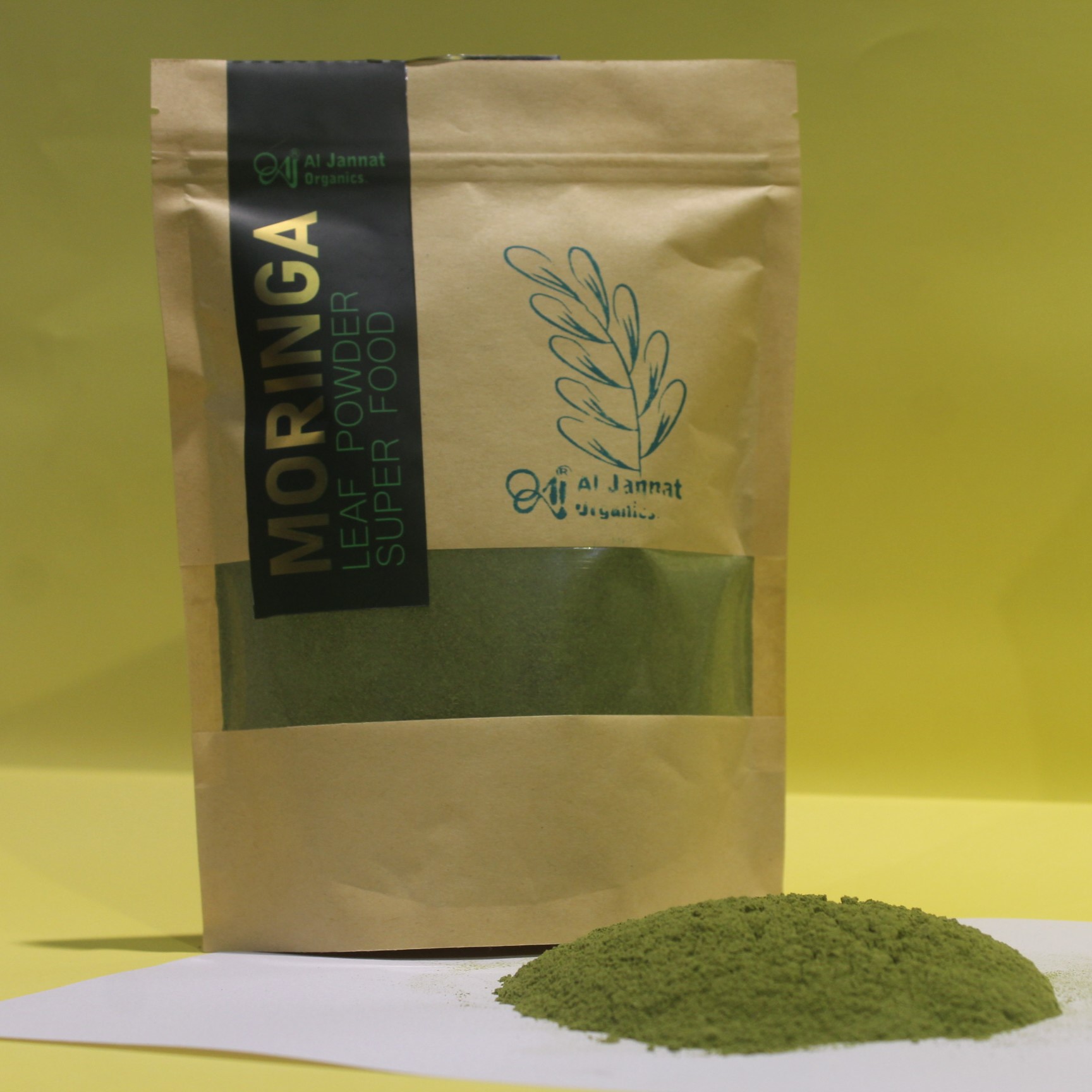 Organic Moringa Oleifera (Suhanjna) Pure Leaf Powder 250g Super Food ...