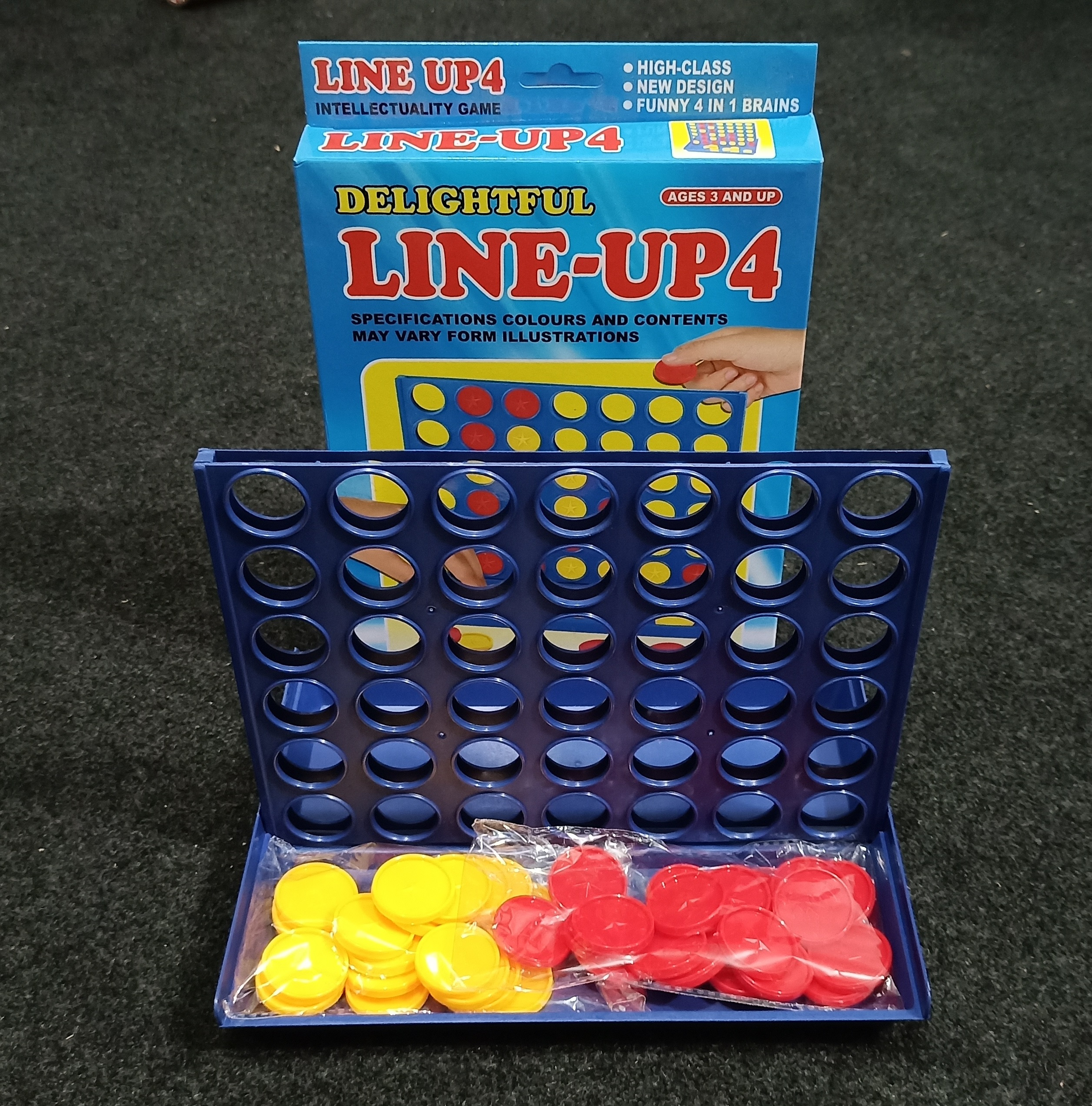 Line Up 4 Connect 4 Import Edition Kids Game Party Gift Large and Small ...
