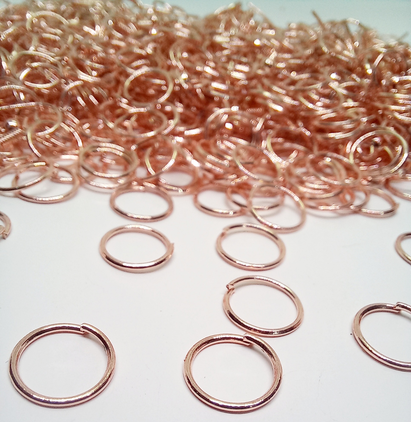 30pcs, Open Jump ring / Connector, about 10mm, DIY Customize Art & Craft. | Daraz.pk
