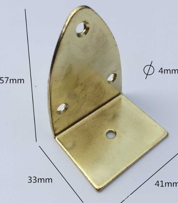 2pcs Big L type angle bracket hook mount bracket | Daraz.pk