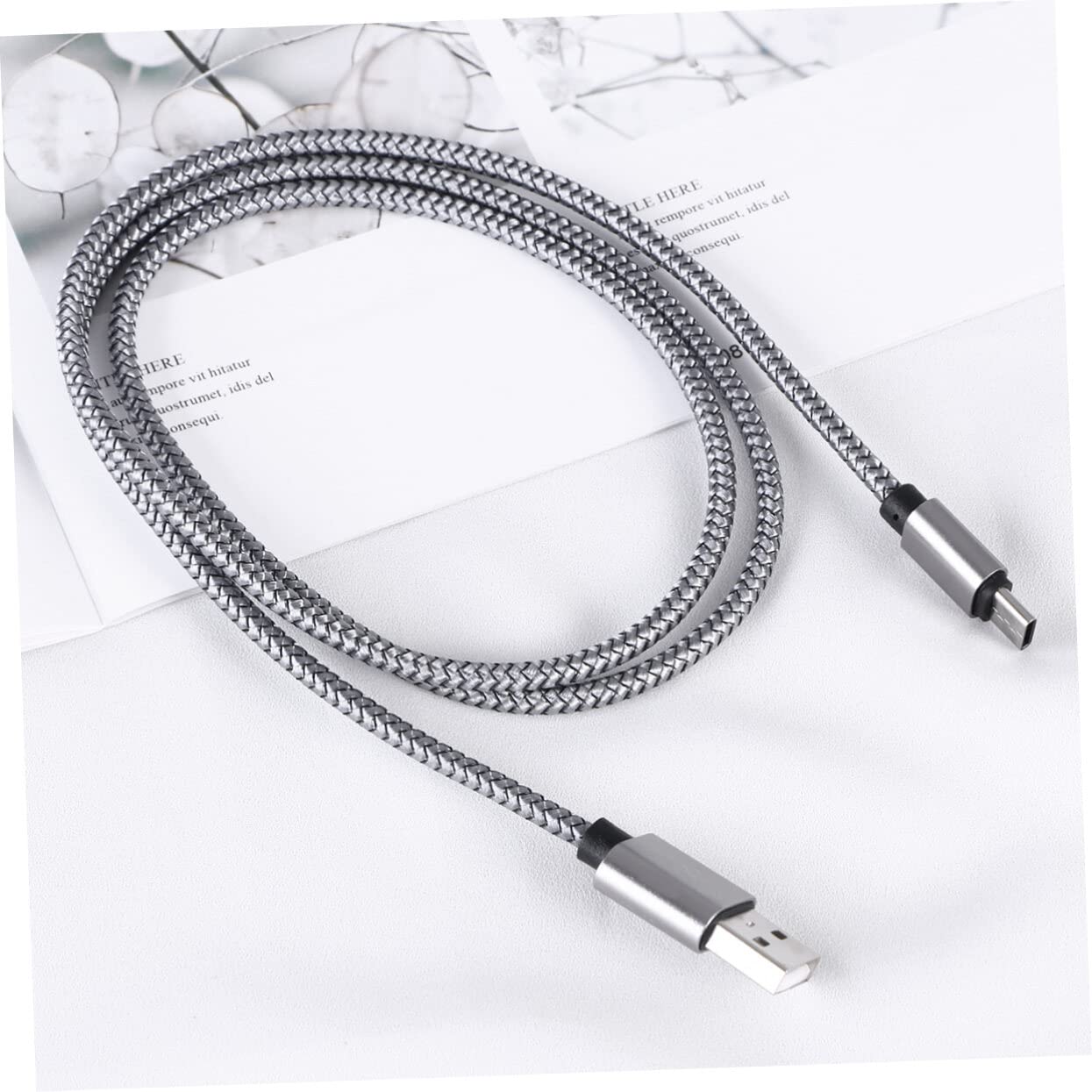 Metal Android Data Cable, 2.9A 18W upto 45W Micro USB Cable Fast Quick ...