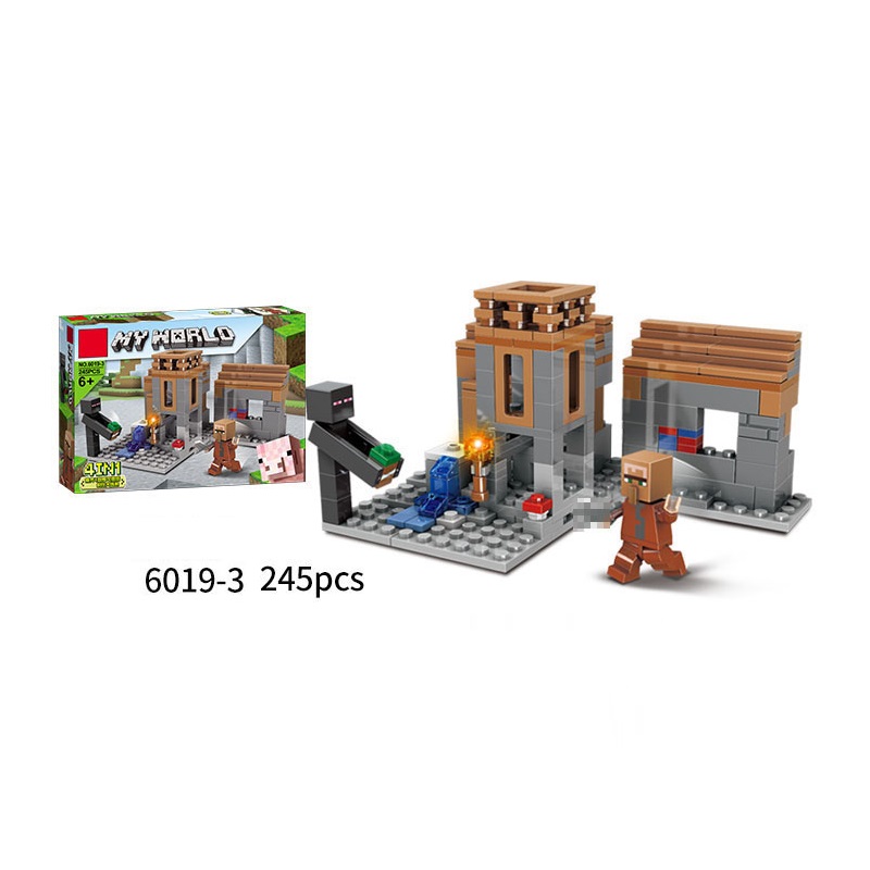 Big My world minecraft building blocks set | legoblocks bricks kids ...