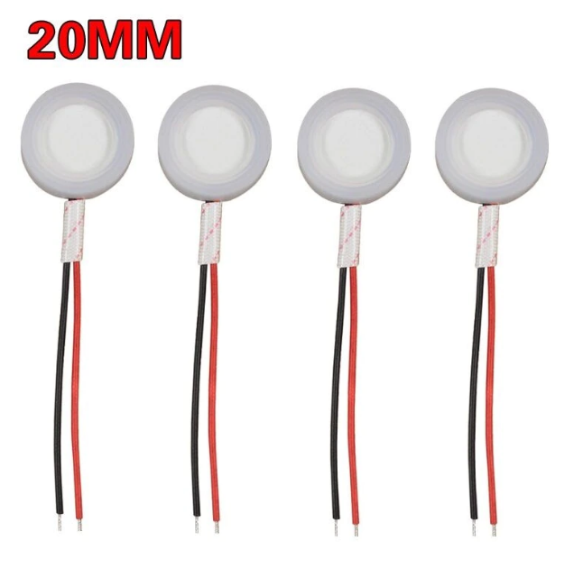 4piece 20mm Ultrasonic Mist Maker Fogger Ceramics Discs with Wire ...