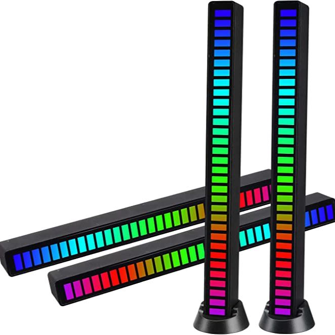 RGB LED Sound Control MUSIC COLOUR LEVEL LIGHT | Daraz.pk