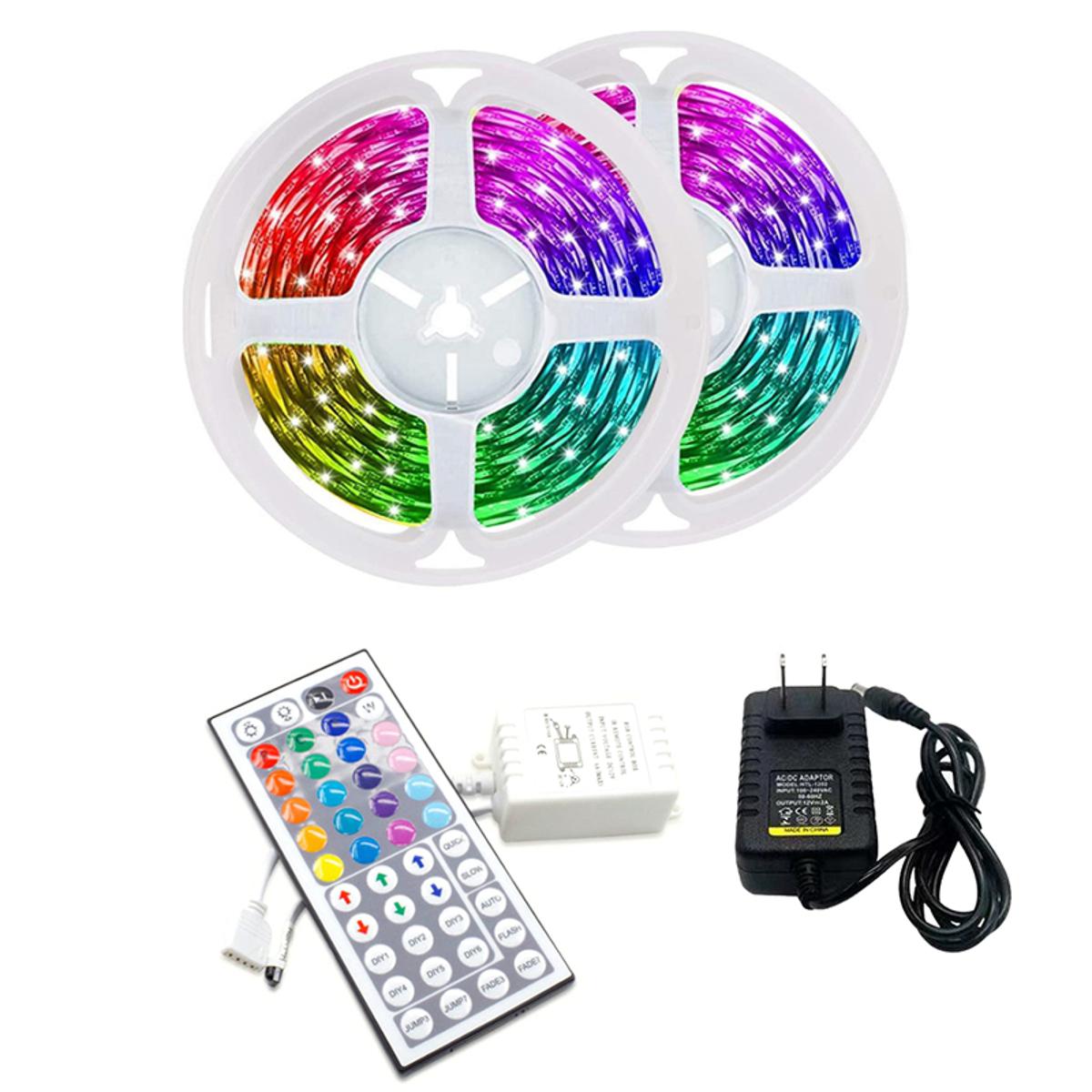Ultimate RGB LED Strip Light Kit: 16 Vibrant Colors, Remote Control ...