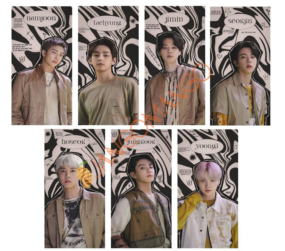 BTS small photocards 7 Cards BTS Love KPOP BTS BANGTAN BOYS BTS Cards ...