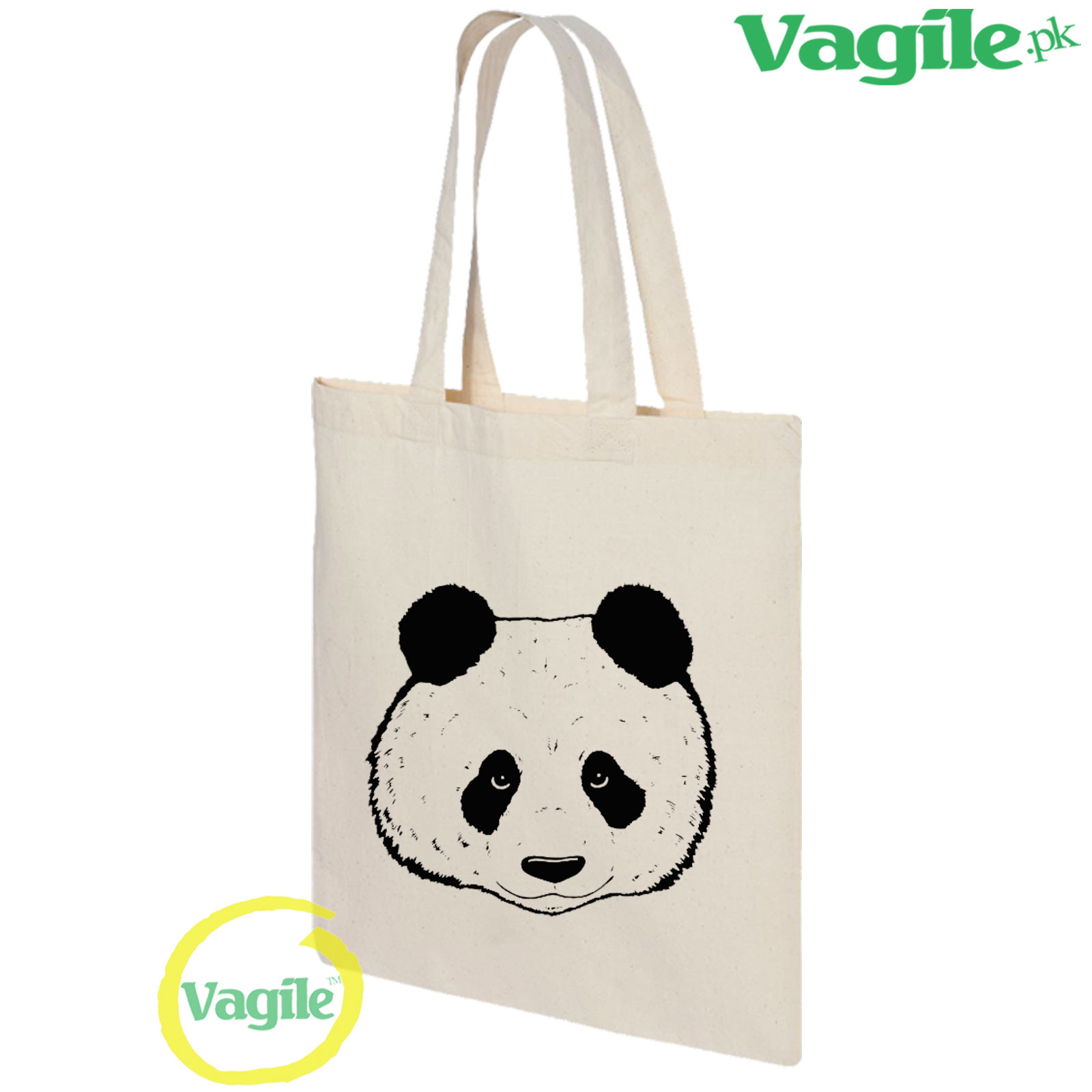 Vagile Funky Panda Bag l Panda Tote Bag l Panda Bear Tote l Cute Funny ...