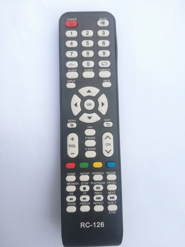 Remote Control for Nobel LED android TV RC-126 (TV model is 40Q10 smart ...