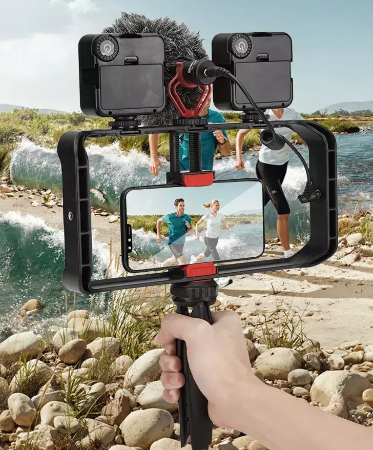 Vlogging Video Making Tripods Cage Rig Kit for Jmary MT-33 | Daraz.pk