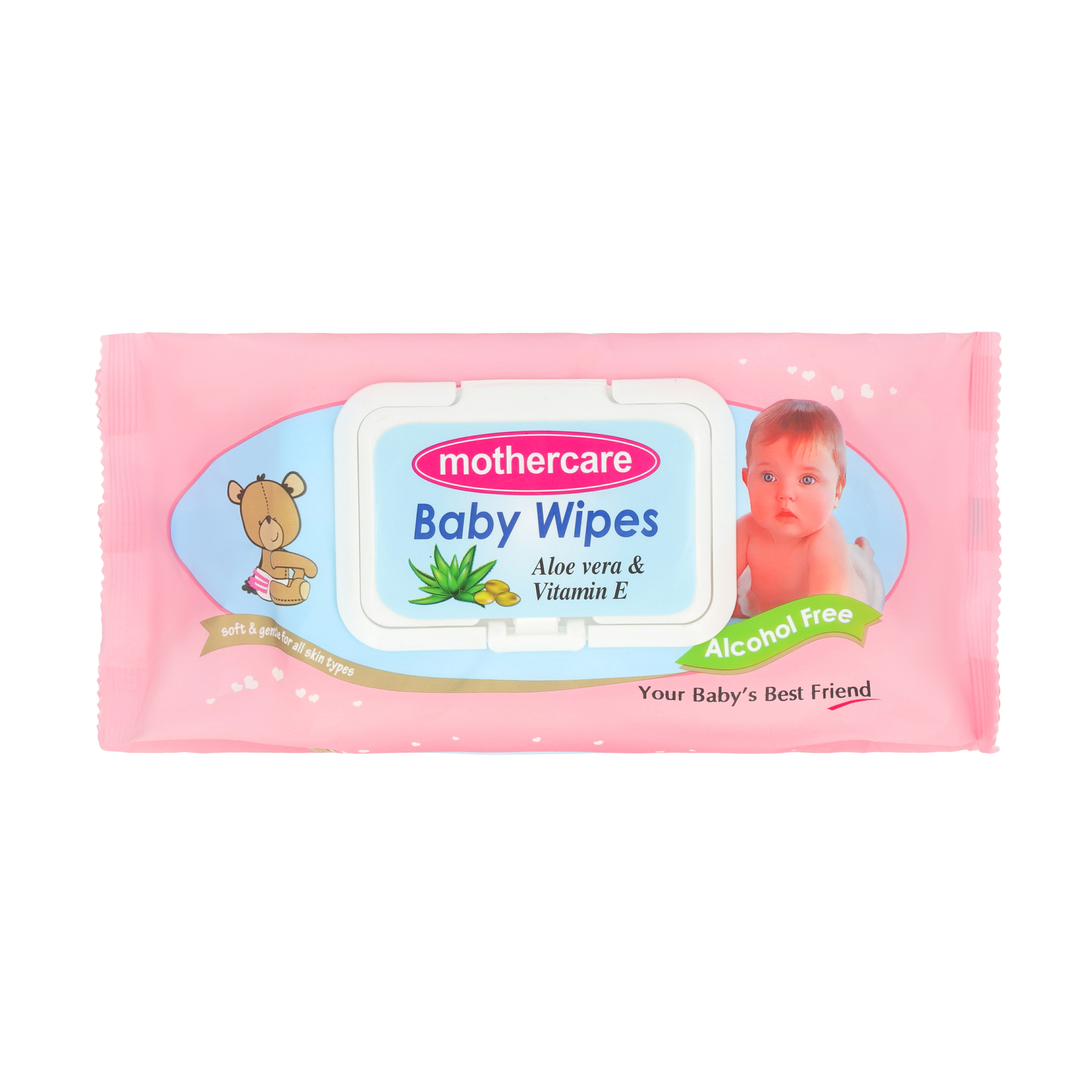 Mothercare Baby Wipes LID Pink 70 Pcs | Daraz.pk