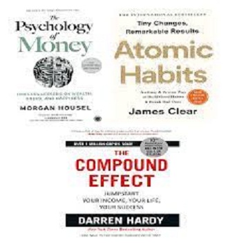 The Psychology Of Money, Atomic Habits, The Compound Effect. 3 Book Set ...