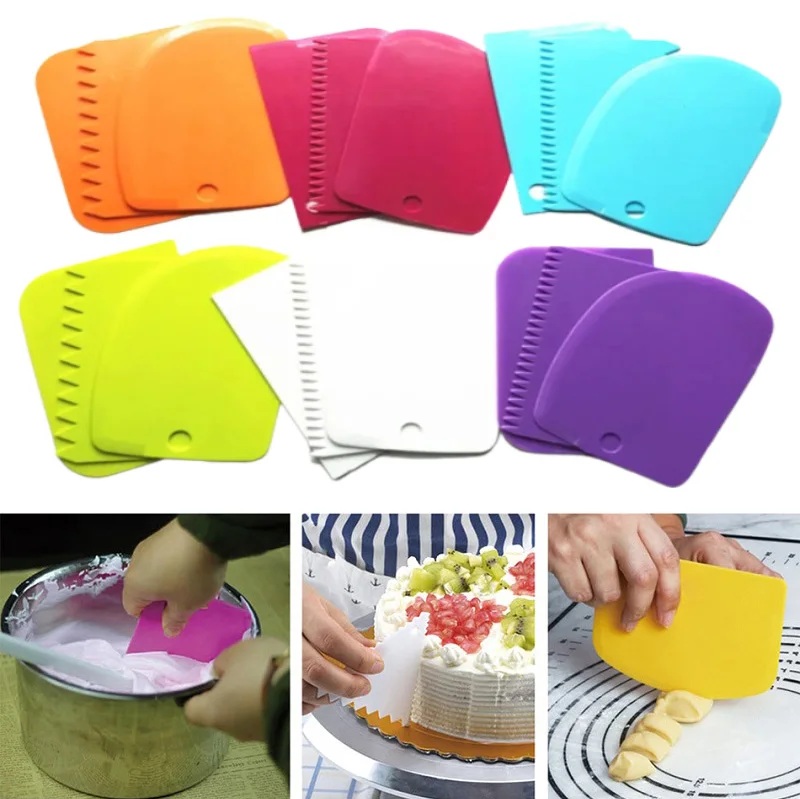 3 Pcs DIY Creative Cake Decoration Tool Set Kitchen Baking Accessories ...