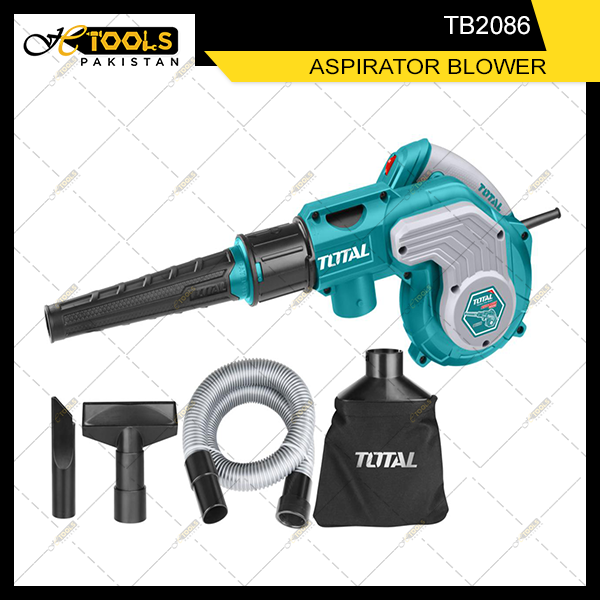TOTAL INDUSTRIAL 2 In 1 - Vacuum Cleaner And Aspirator Blower - 800W TB2086 | Daraz.pk