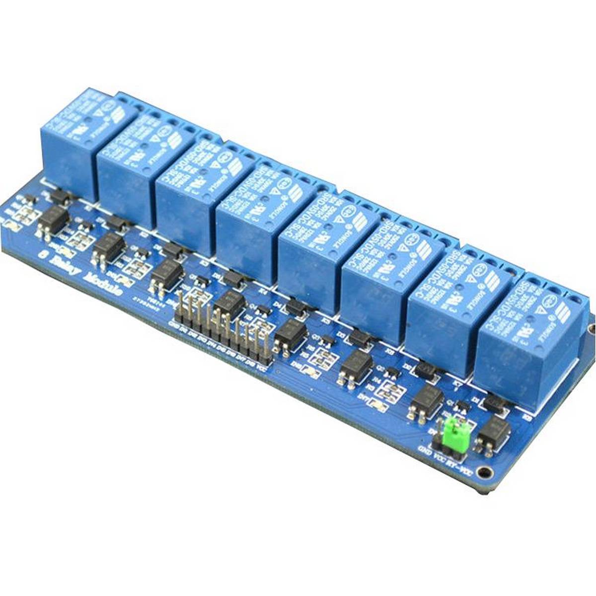 8 Channel 5v Relay Module - Optocoupler Low Level Trigger Expansion ...