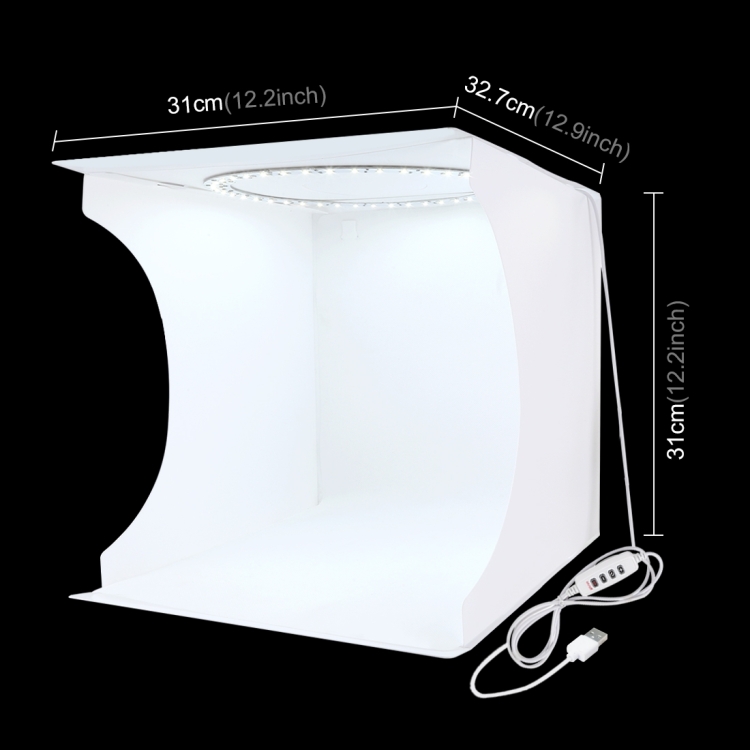 Energy - ENRG Dual LED Light Mini Photography Studio Box Photo 1100 ...