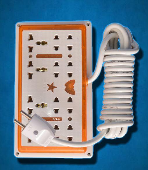 Wall Mountable Heavy Duty Fancy Copper Wire Extension Lead Power Socket ...