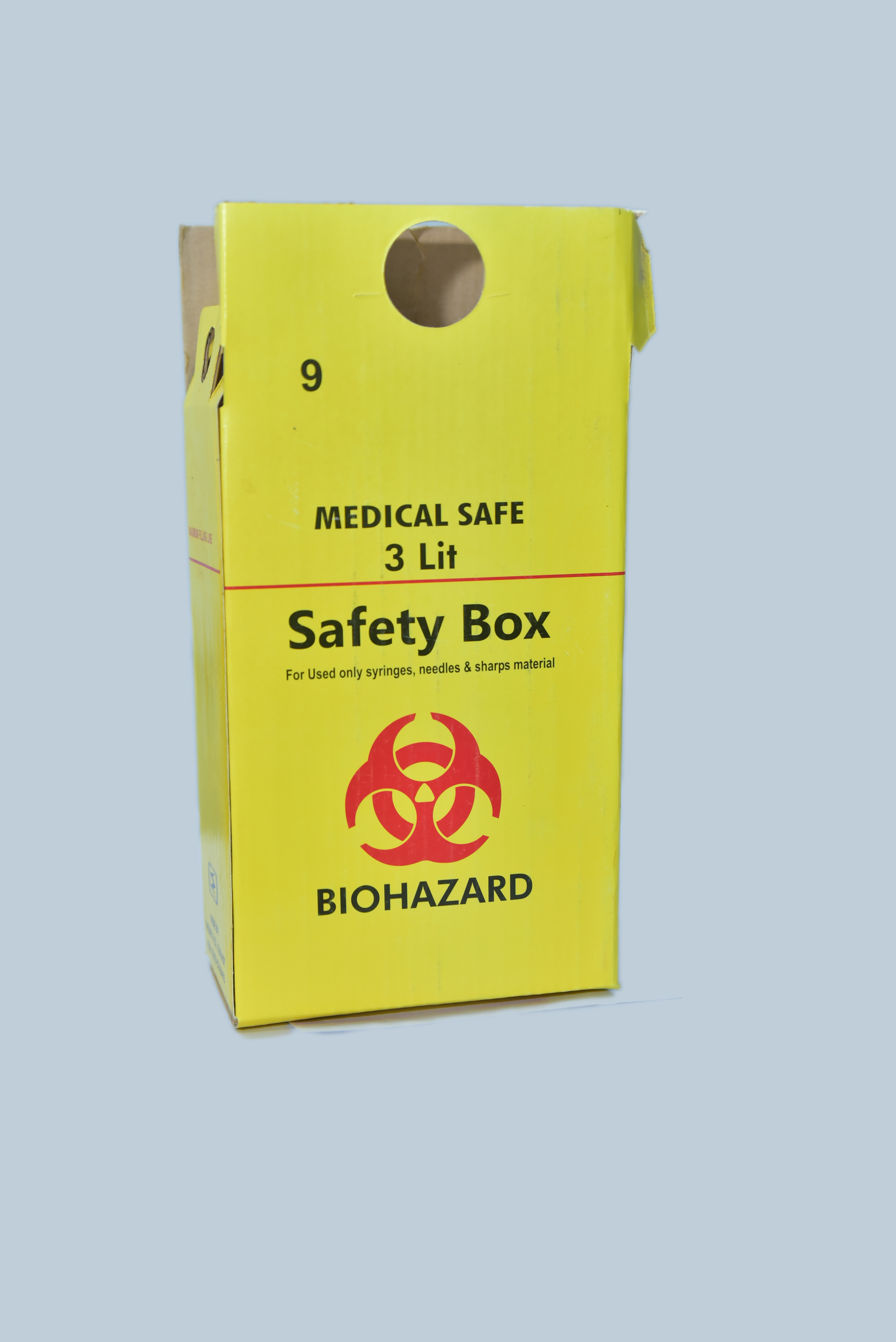 Easy Safety box Biohazard safety 3-Liter | Daraz.pk