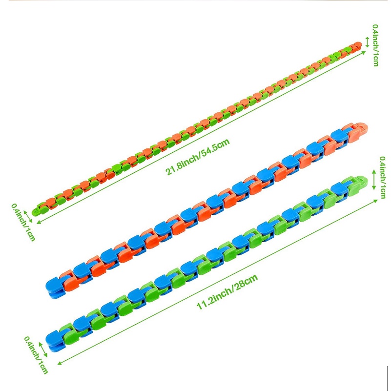 clearance sale COD Fidget Toys Wacky Tracks Bike Chain Ring Figet ...