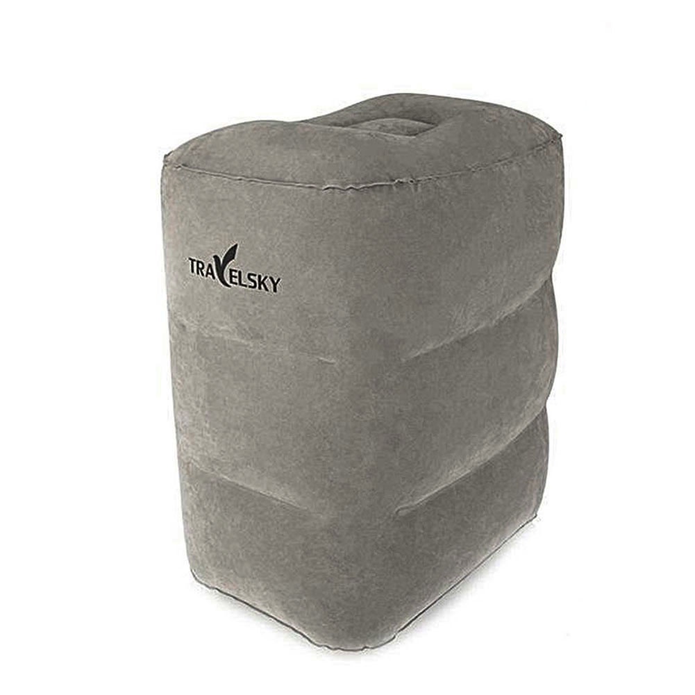 BEST| Inflatable Travel Footrest Pillow Foot Leg Rest Travel Pillow for ...