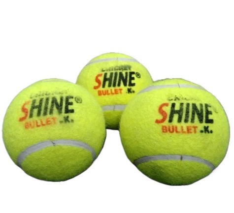 (Pack of 3) Orignal Shine Tennis Cricket Ball, Tape Balls Game ...