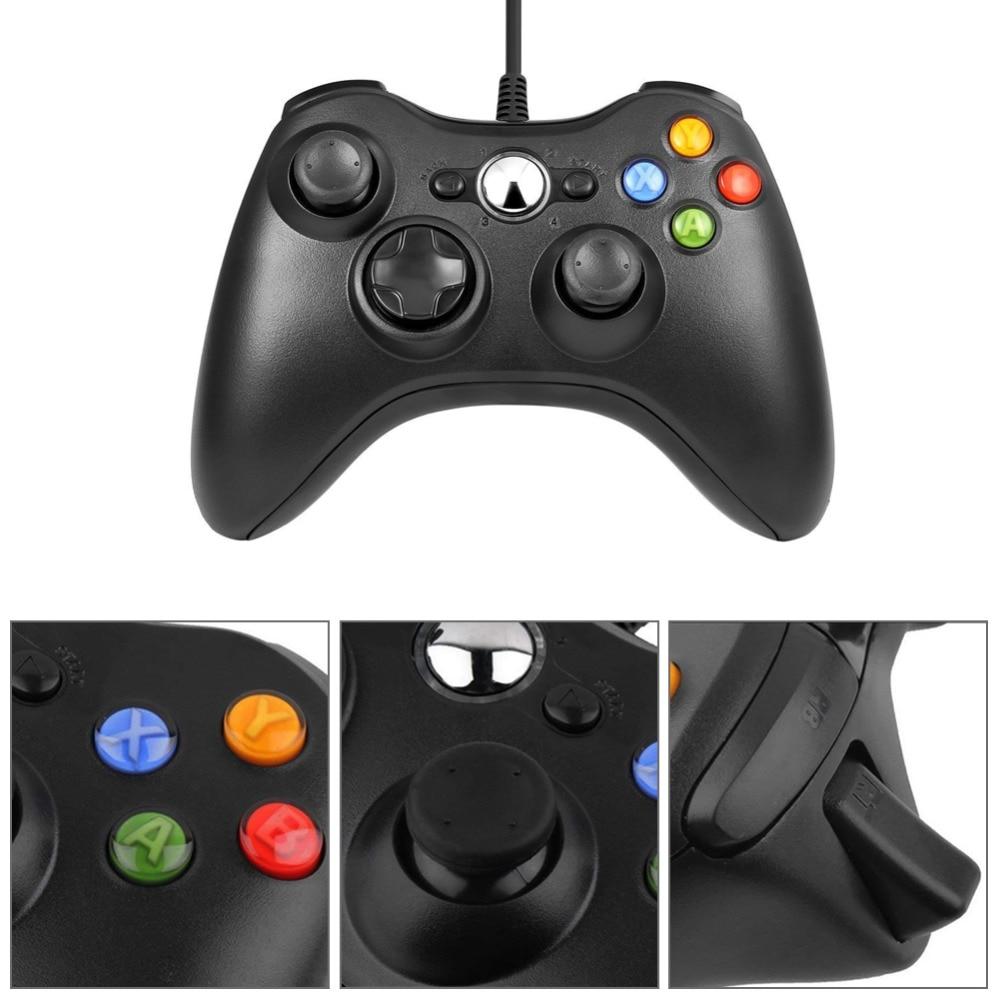 Game Controller for Xbox 360,Wired Xbox 360 Controller for PC Windows 7/8 /8.1/10/ Microsoft ...