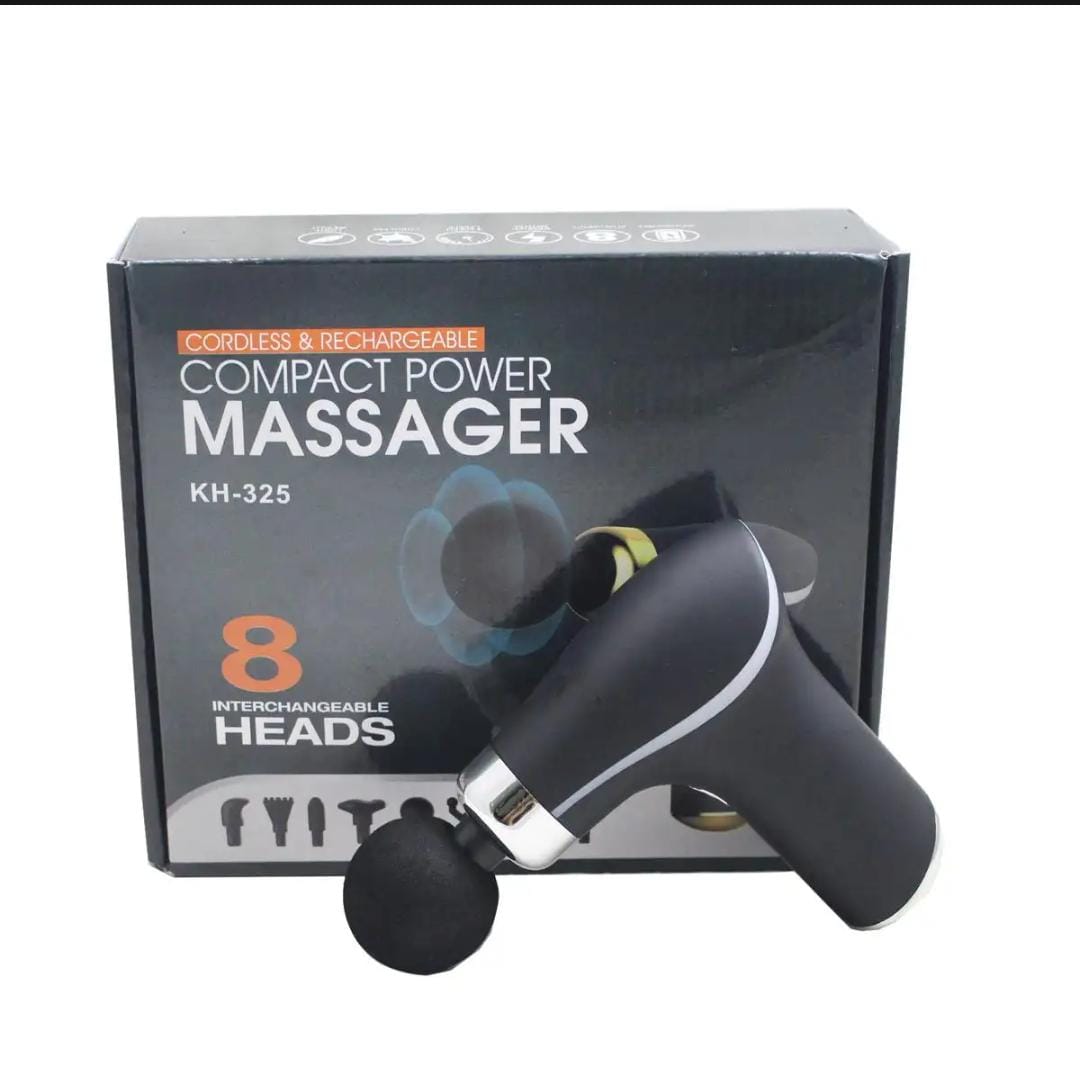 Rechargeable gun massager model BLD 811 with 8 different series | Daraz.pk