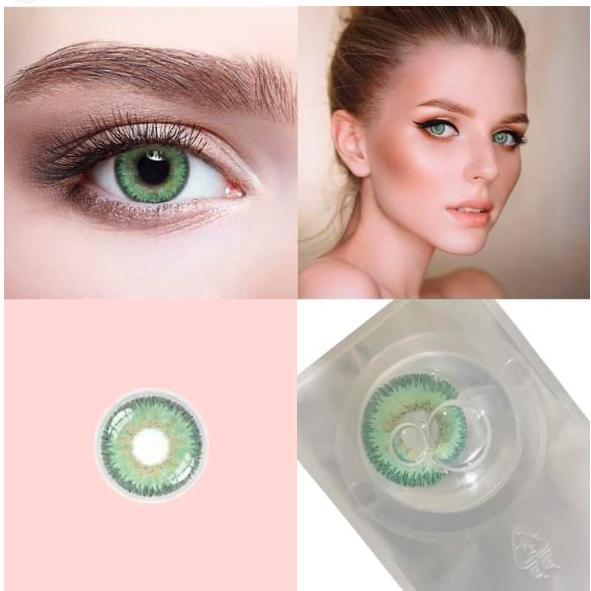 Shade name Spark Green Eye Contact Lens Multiple Eye care Lens | Daraz.pk