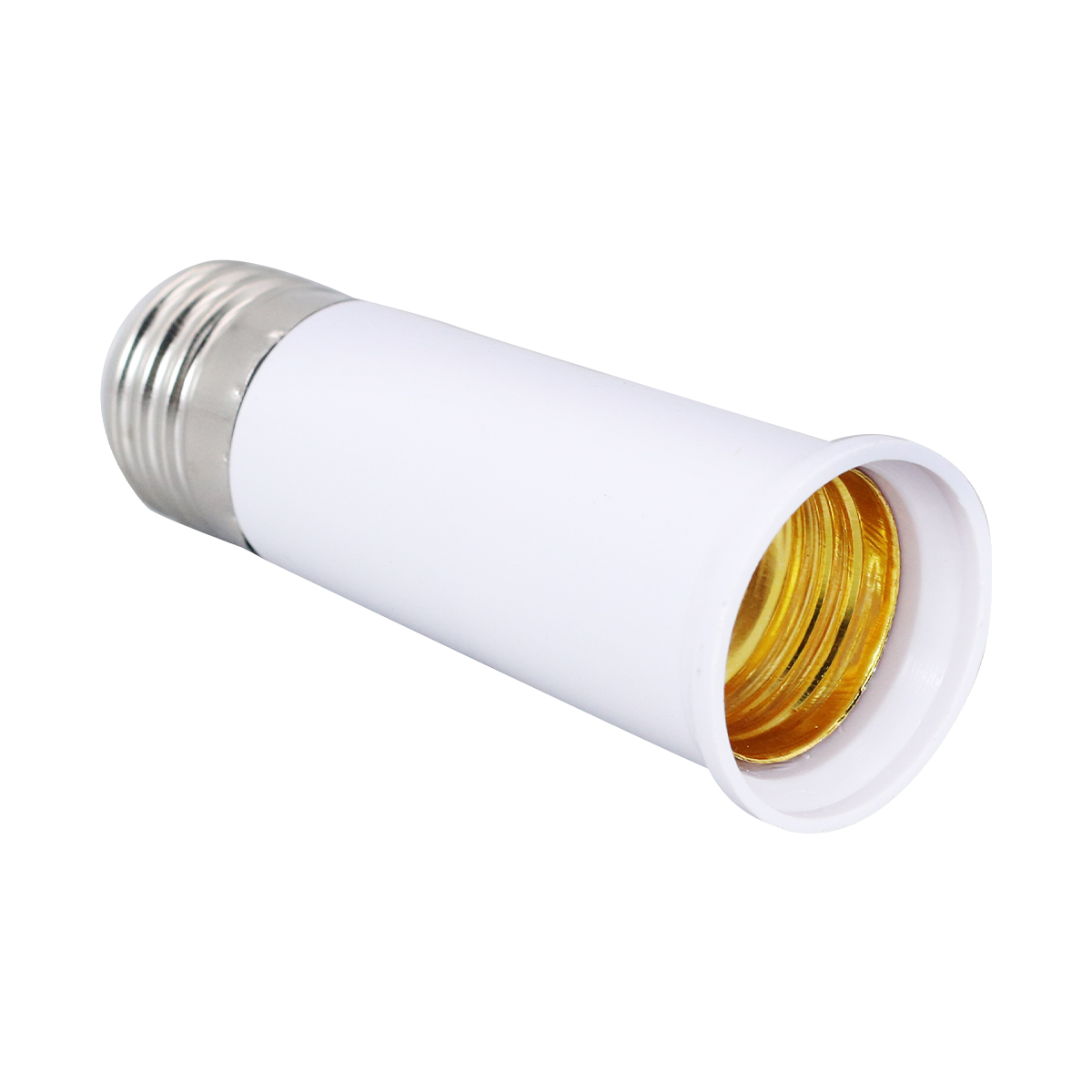 Universal E27 to E27 Lengthened Lamp Holder Tube LED Light Bulb Base ...
